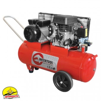 Компрессор поршневой 2-х цилиндровый PT-0011 (Intertool) - Купить в Киеве, доставка по Украине ...