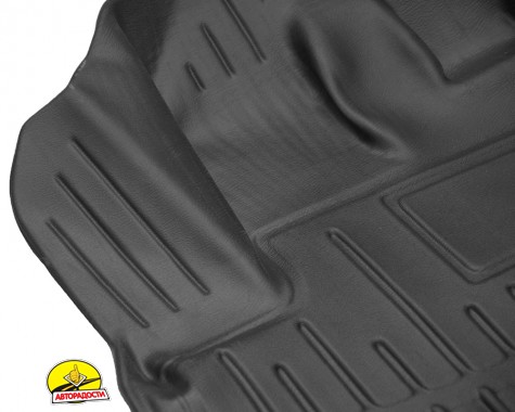 Коврики передние в салон 3D для Peugeot Partner (K9) '18- резиновые ...